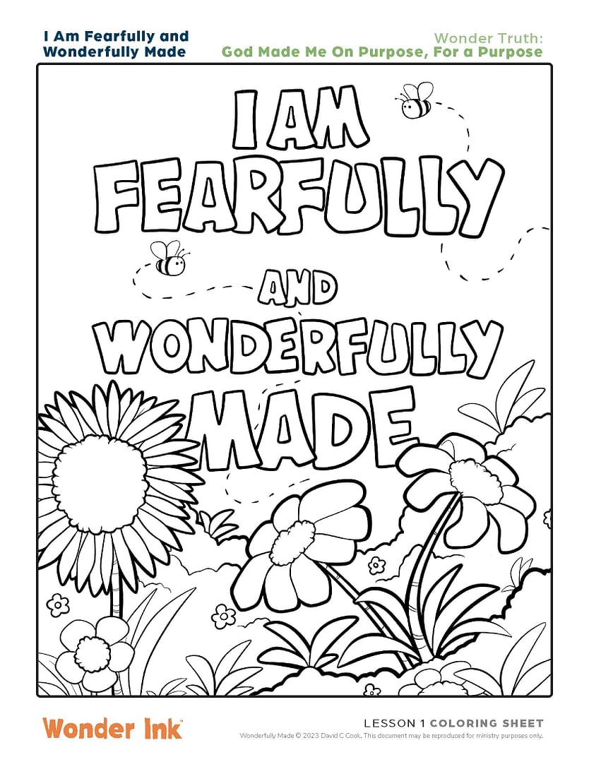 Free Preschool Coloring Pages | Wonder Ink