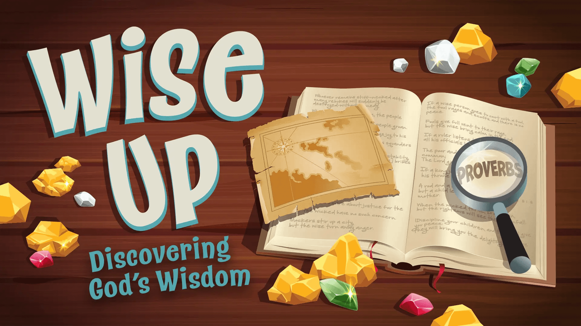 Wise Up Lesson Series: Summer Bible School Curriculum | Wonder Ink